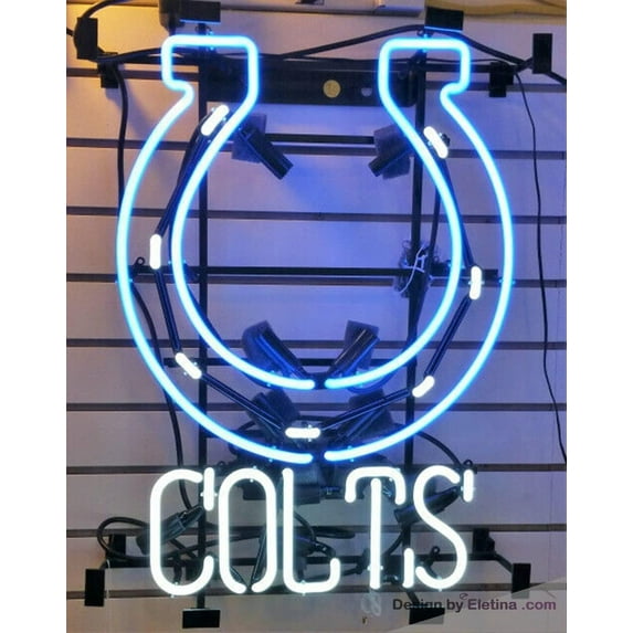 Neon Signs for Wall Decor Colt Sign Light Man Cave Bar Pub Beer Lamp ...