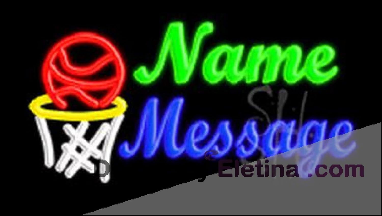 Neon Signs for Wall Decor Custom Basketball Sign Neon Led ...