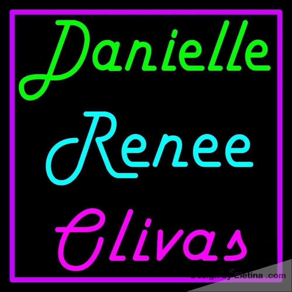 Neon Signs for Wall Decor Custom Danielle Renee Olivas Handmade Art ...
