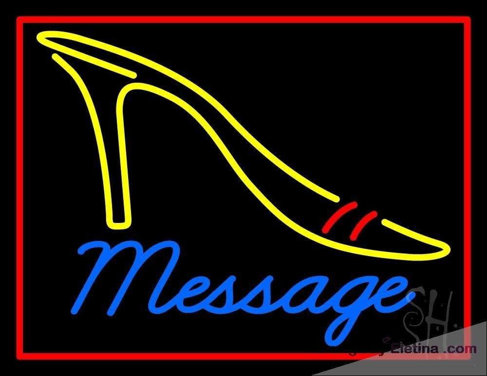 Neon Signs for Wall Decor Custom High Heels Sign Neon Led ...