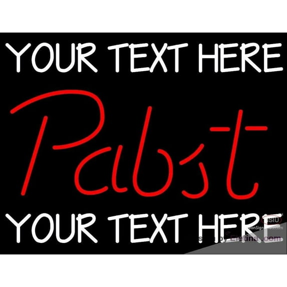Neon Signs for Wall Decor Custom Pabst Beer Sign Neon Led ...