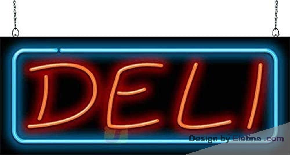Neon Signs for Wall Decor Deli Sign Neon Led Tubing16x20inch - Walmart.com