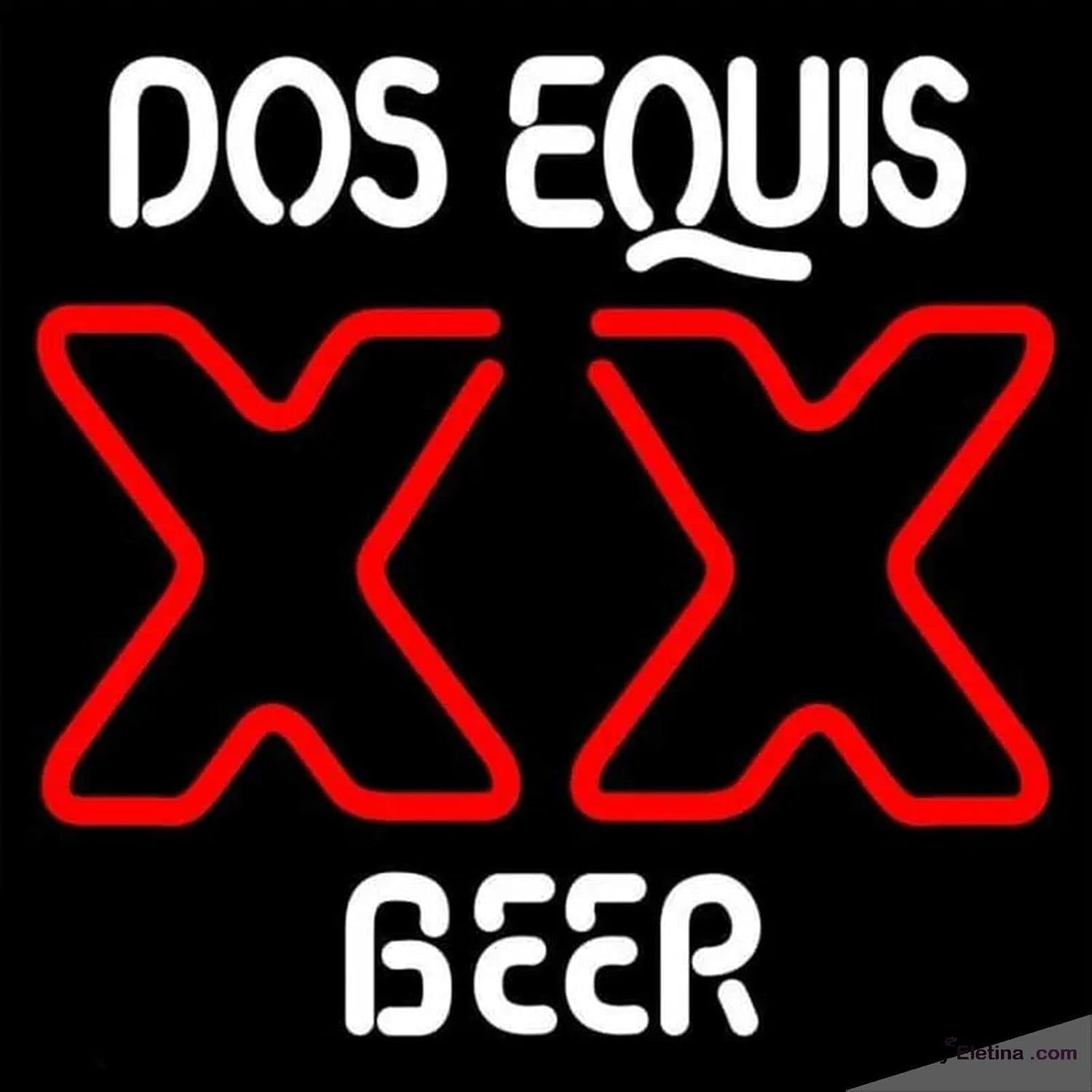 Neon Signs for Wall Decor Dos Equis Beer Sign Handmade Art Sign Neon ...