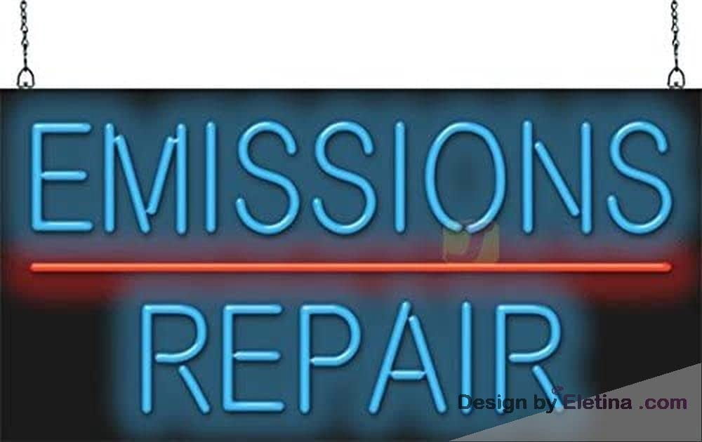 Neon Signs for Wall Decor Emissions Repair Sign Neon Led Tubing ...
