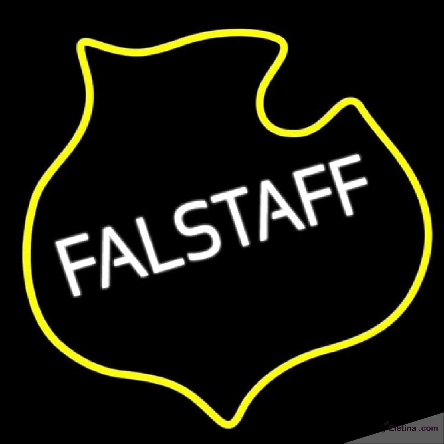 Neon Signs for Wall Decor Falstaff Logo Handmade Art Sign Neon Led ...