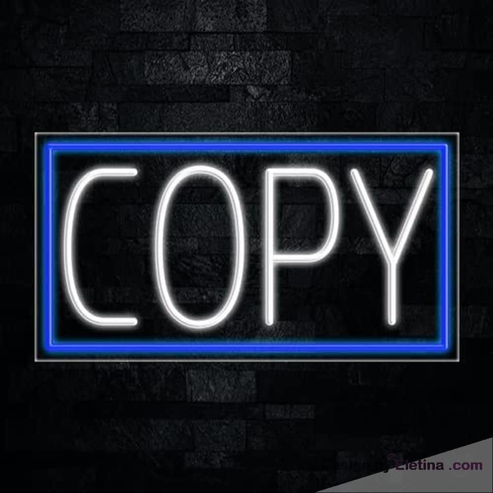 Neon Signs for Wall Decor Flex Copy Sign Business Displays | Electronic ...
