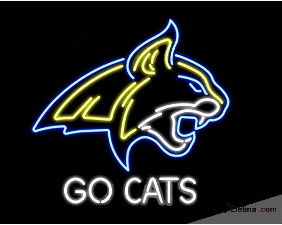Neon Signs for Wall Decor Go Cats Sign (multiplesizes) Man Cave Bar Pub ...