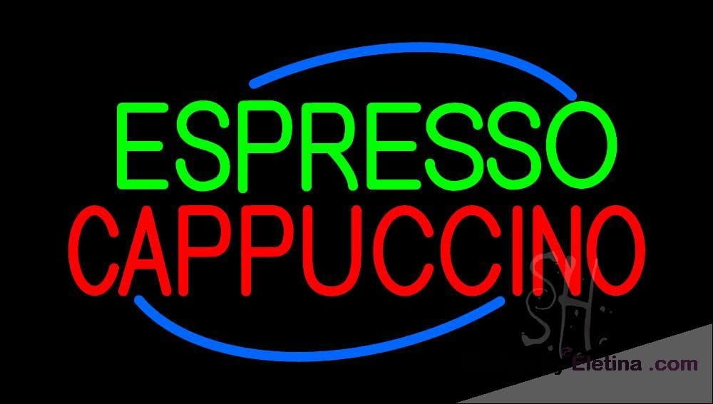Neon Signs for Wall Decor Green Espresso Cappuccino Sign Neon Led ...