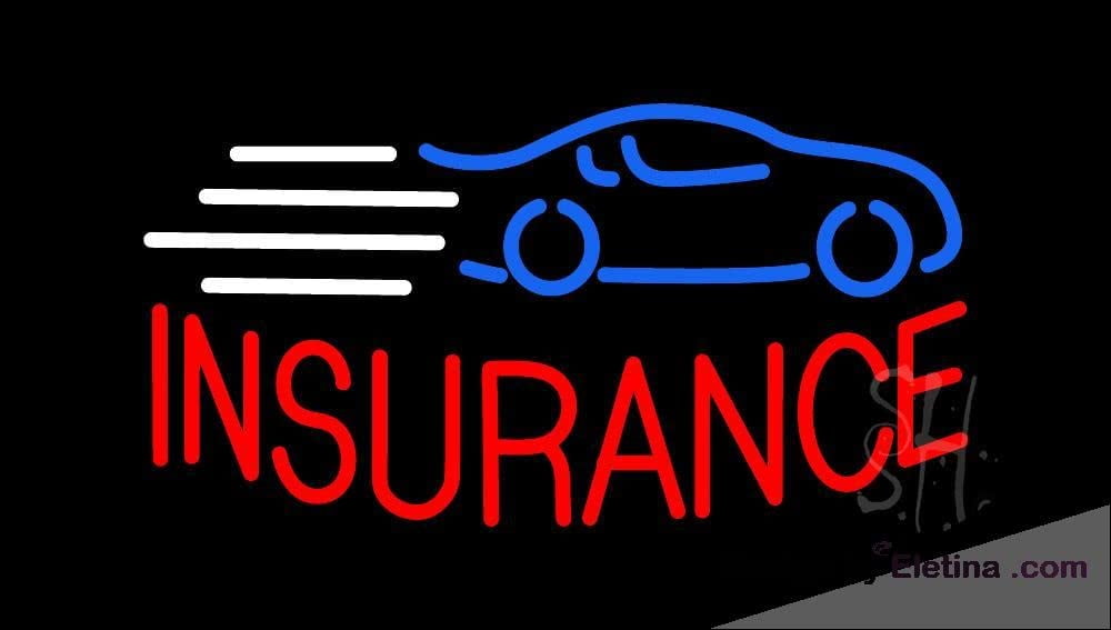Neon Signs for Wall Decor Insurance With Car Logo Sign Neon Led ...