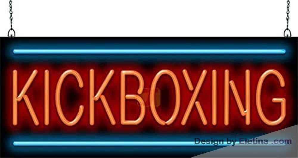 Neon Signs for Wall Decor Kickboing Sign Neon Led Tubing 15x17inch ...
