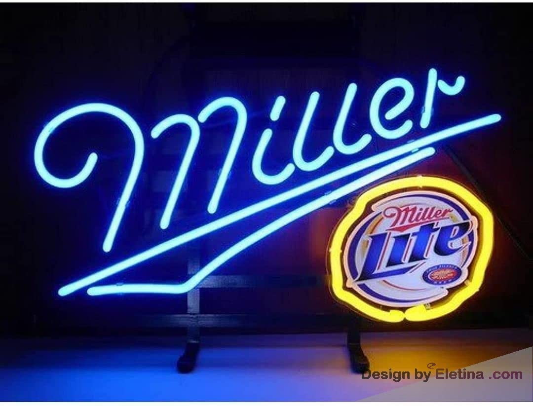 Neon Signs for Wall Decor M Iller L Ite Custom Handmade Led Tube Light ...