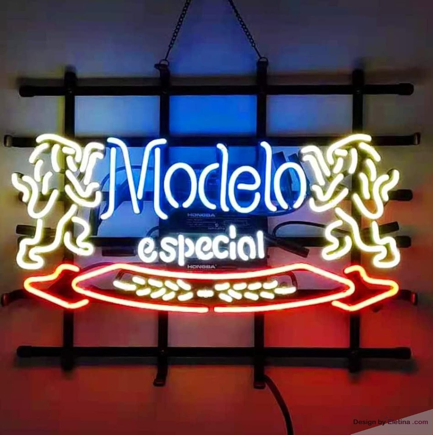 Neon Signs for Wall Decor Modelo Especial Beer Handmade Real Tubes Sign ...