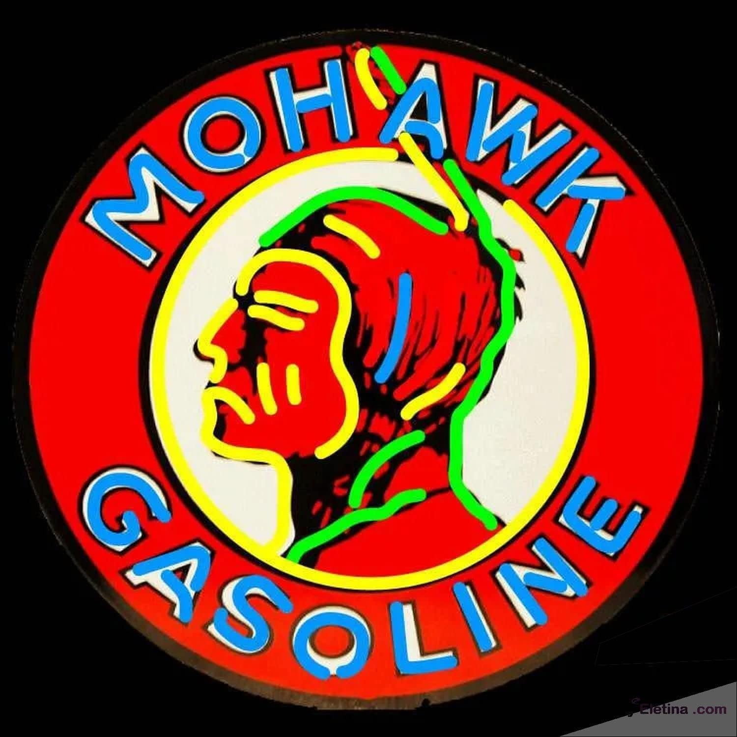 Neon Signs for Wall Decor Mohawk Gasoline Handmade Art Sign Neon Led ...