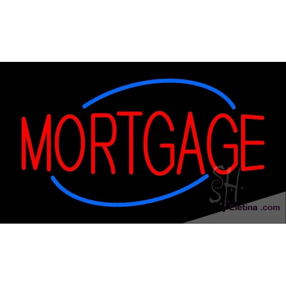 Neon Signs for Wall Decor Mortgage Sign Neon Led Tubing16x20inch ...