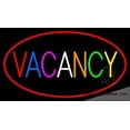 Neon Signs for Wall Decor Multi Colored Vacancy With Red Border Sign ...