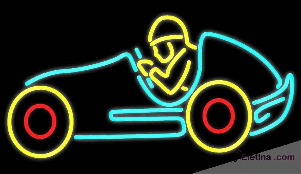 Neon Signs for Wall Decor Nascar Boy Handmade Art Sign Neon Led ...