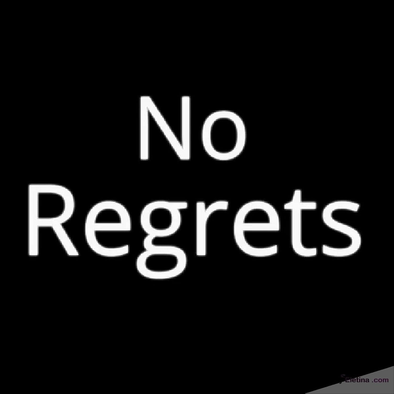 Neon Signs for Wall Decor No Regrets Handmade Art Sign Neon Led Tubing ...