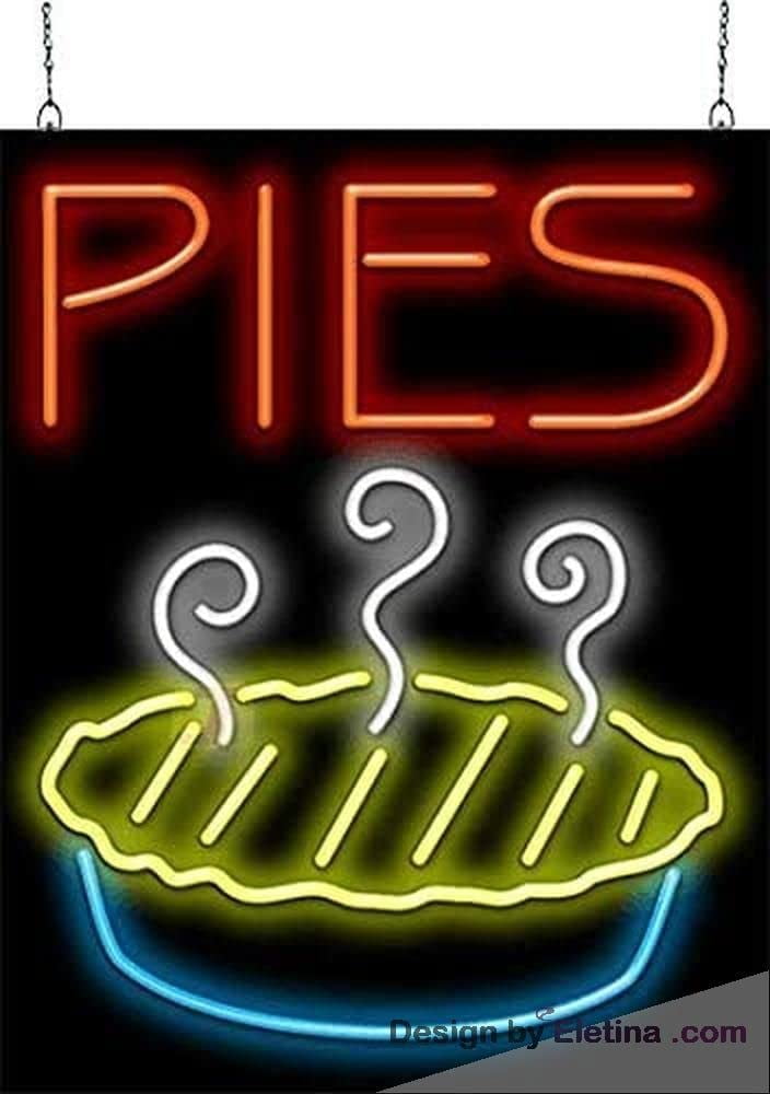 Neon Signs for Wall Decor Pies Sign Neon Led Tubing16x20inch - Walmart.com