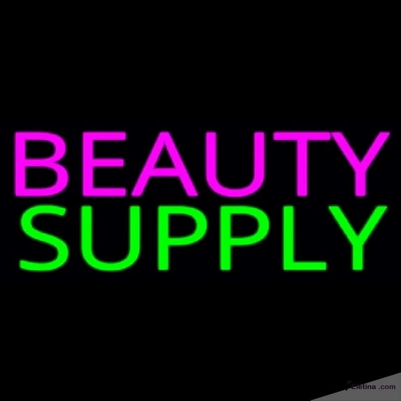 Neon Signs for Wall Decor Pink Beauty Supply Handmade Art Sign Neon Led ...