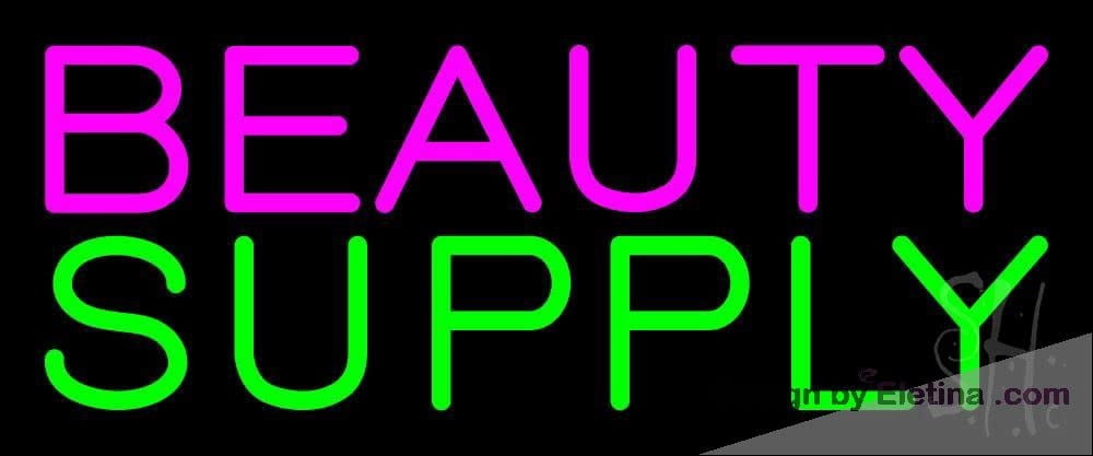 Neon Signs for Wall Decor Pink Beauty Supply Sign Neon Led Tubing ...