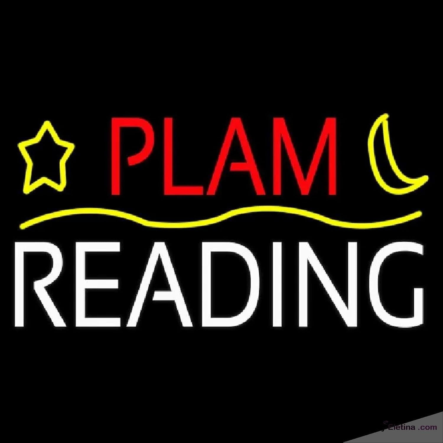 Neon Signs for Wall Decor Plam Reading Handmade Art Sign Neon Led ...