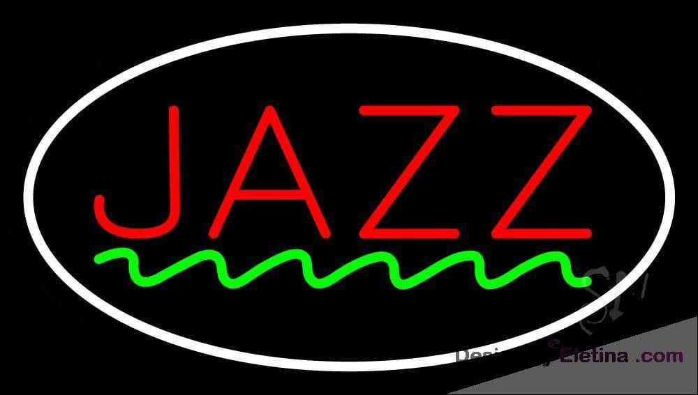 Neon Signs for Wall Decor Red Colored Jazz Block Sign Neon Led ...