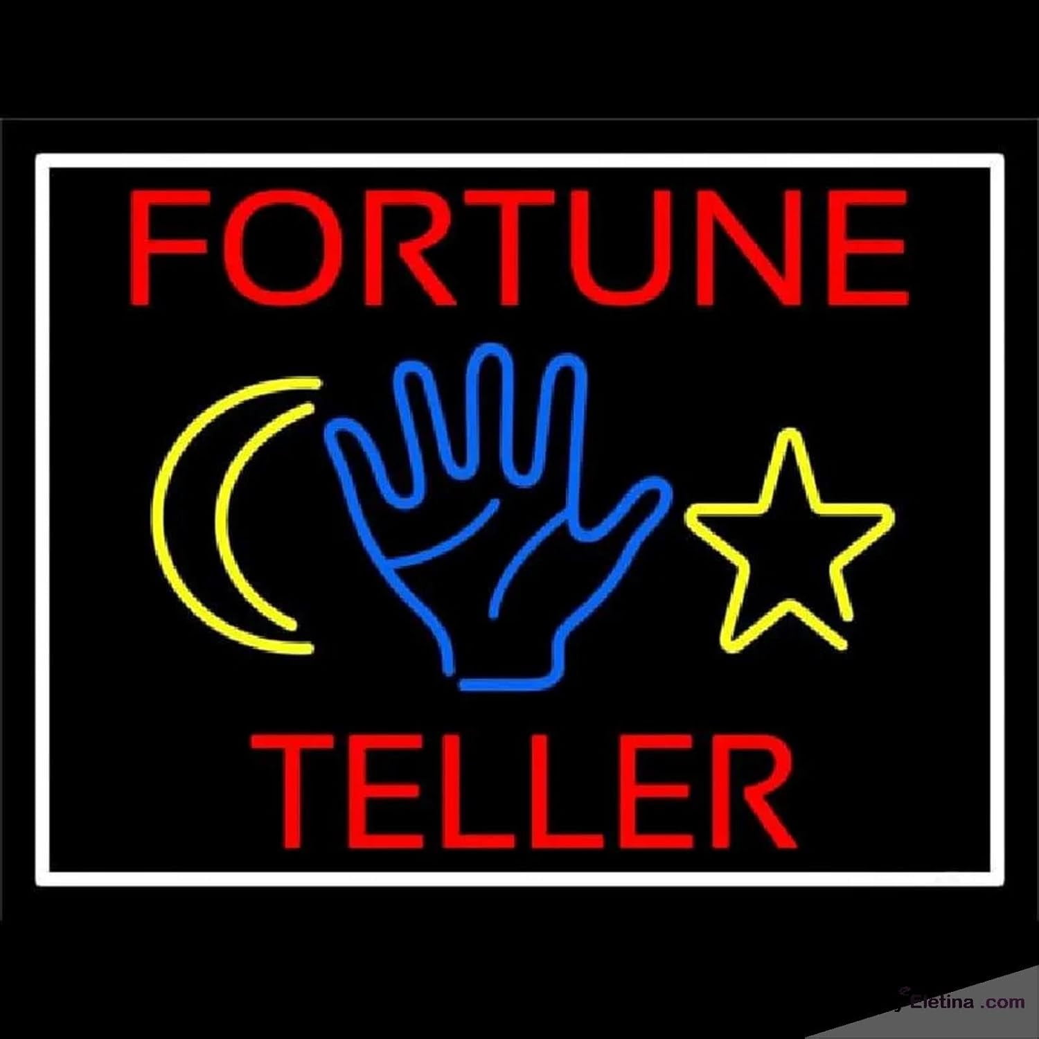 Neon Signs for Wall Decor Red Tune Teller With Logo Handmade Art Sign ...
