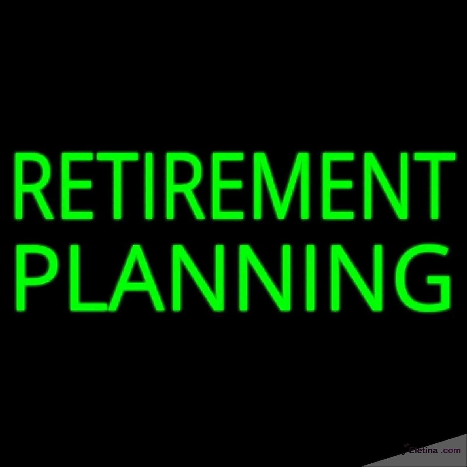 Neon Signs for Wall Decor Retirement Planning Handmade Art Sign Neon ...
