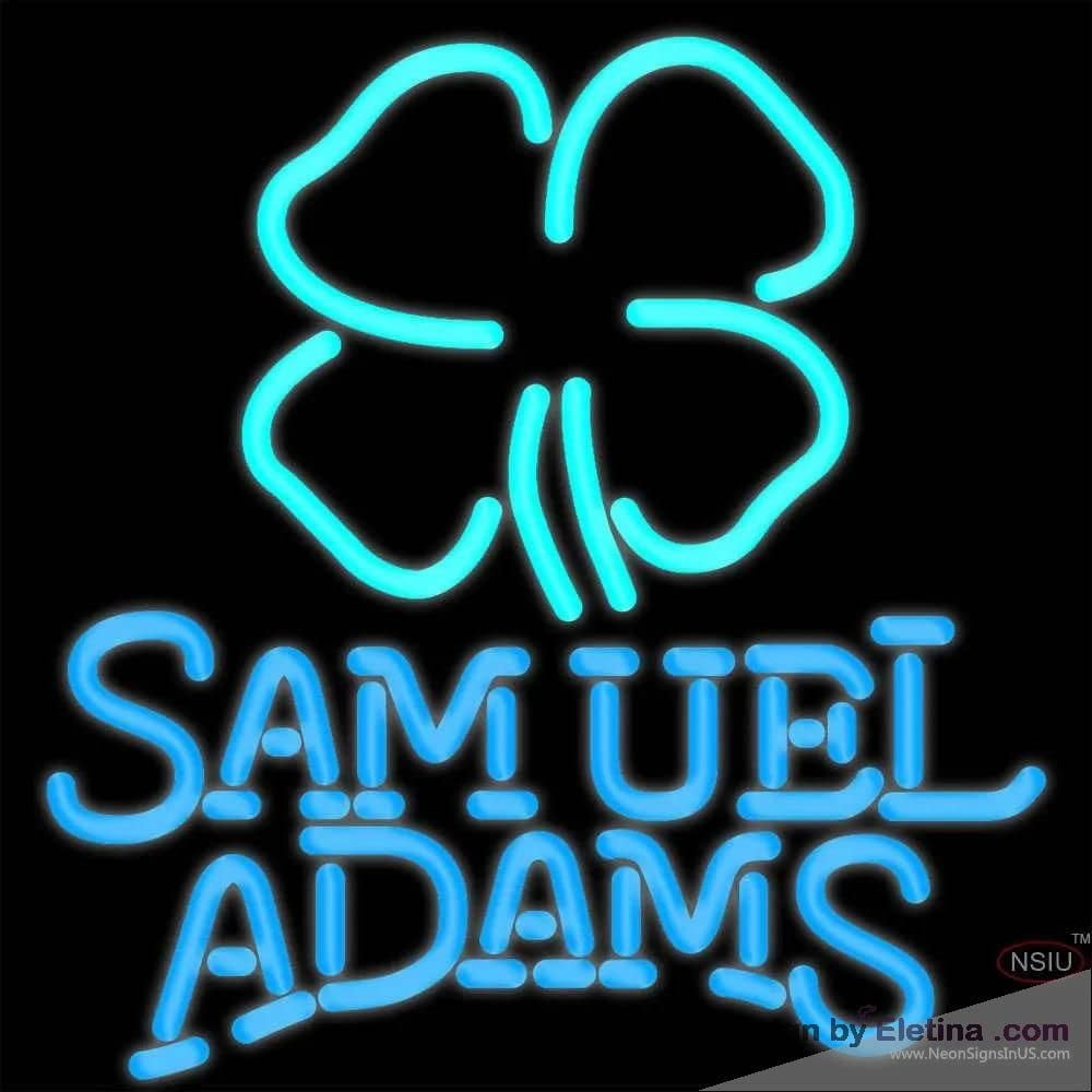Neon Signs for Wall Decor Samuel Adams Clover Beer Sign X Neon Led ...