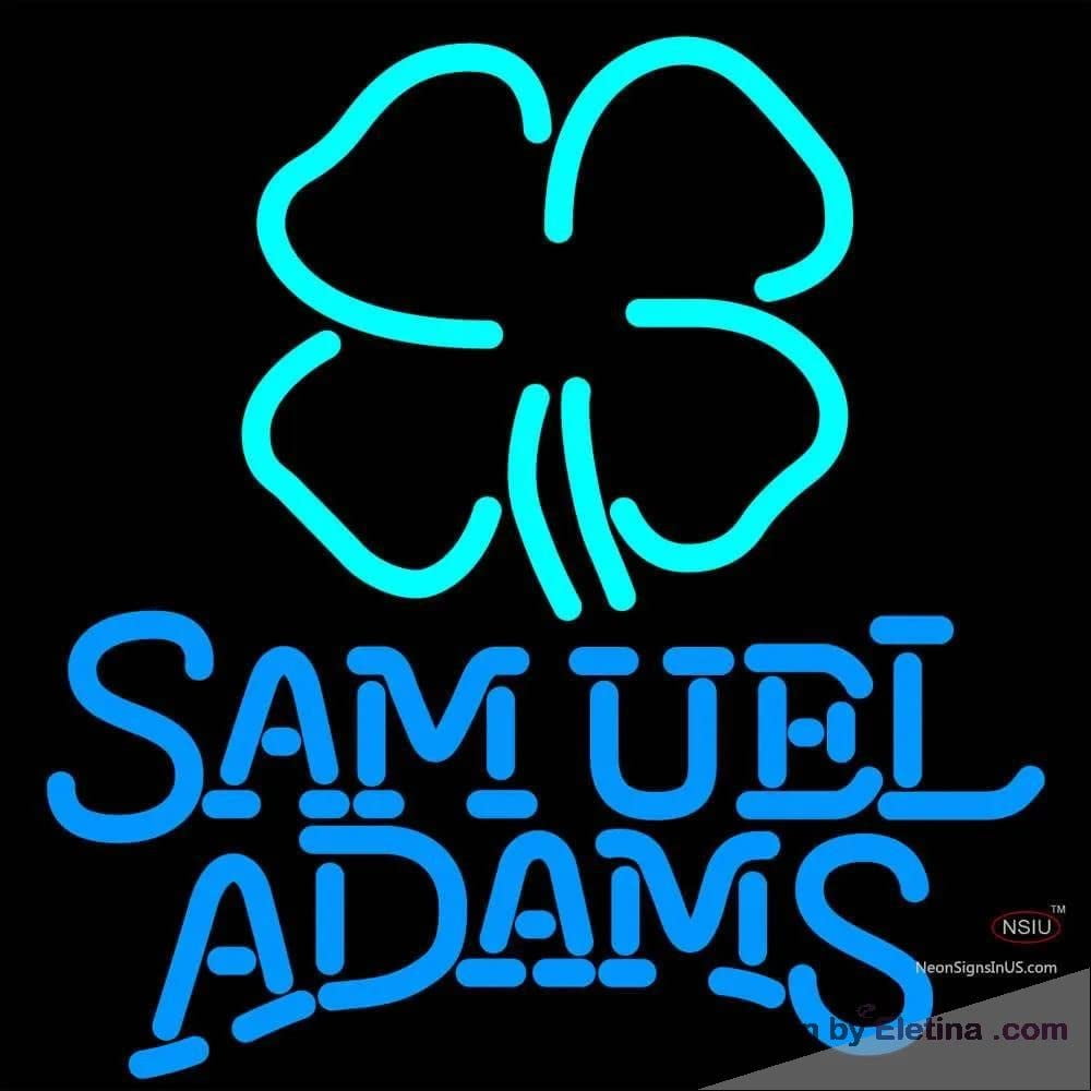 Neon Signs for Wall Decor Samuel Adams Clover Beer Sign X Neon Led ...
