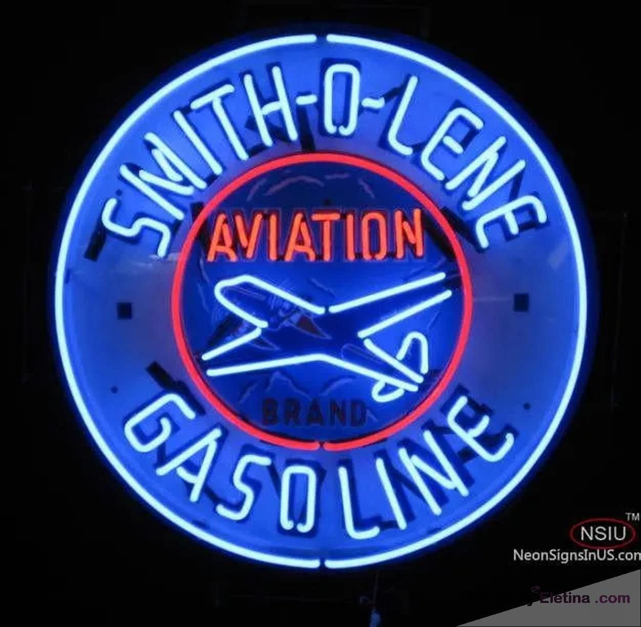 Neon Signs for Wall Decor Smitholene Aviation Handmade Art Sign Neon ...