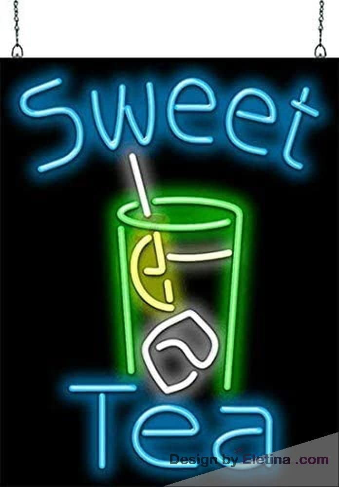 Neon Signs for Wall Decor Sweet Tea Sign Neon Led Tubing 15x17inch ...
