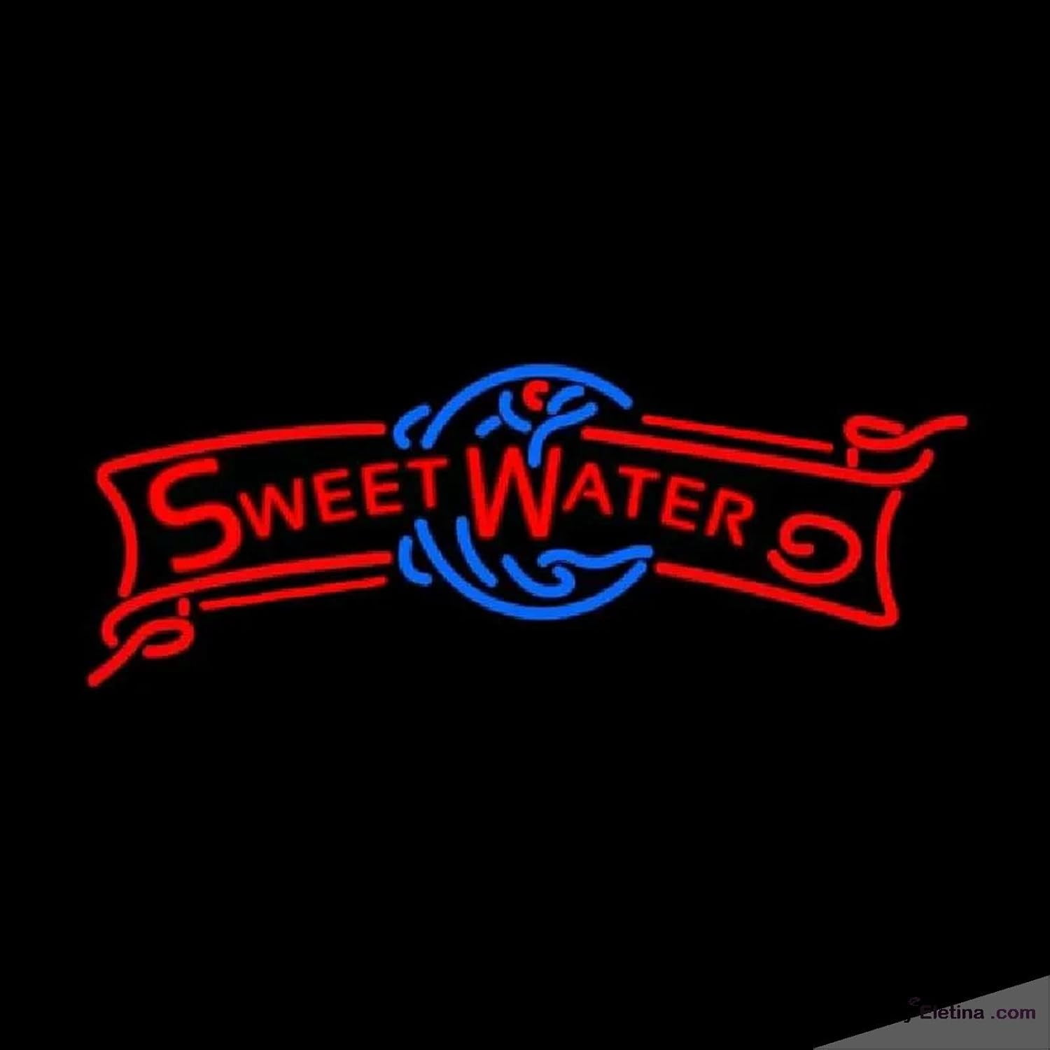 Neon Signs for Wall Decor Sweet Water Handmade Art Sign Neon Led Tubing ...