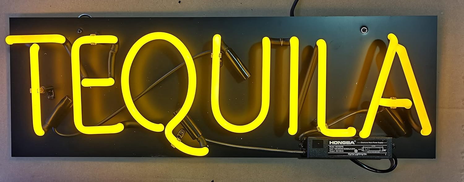 Neon Signs for Wall Decor Tequila Sign Neon Led Tubing 15x17inch ...