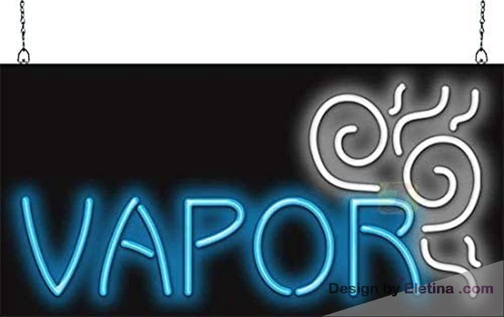 Neon Signs for Wall Decor Vapor With Graphic Sign Neon Led Tubing ...