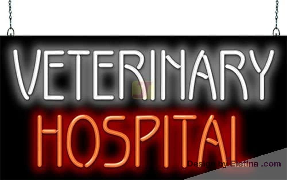 Neon Signs for Wall Decor Veterinary Hospital Sign Neon Led ...