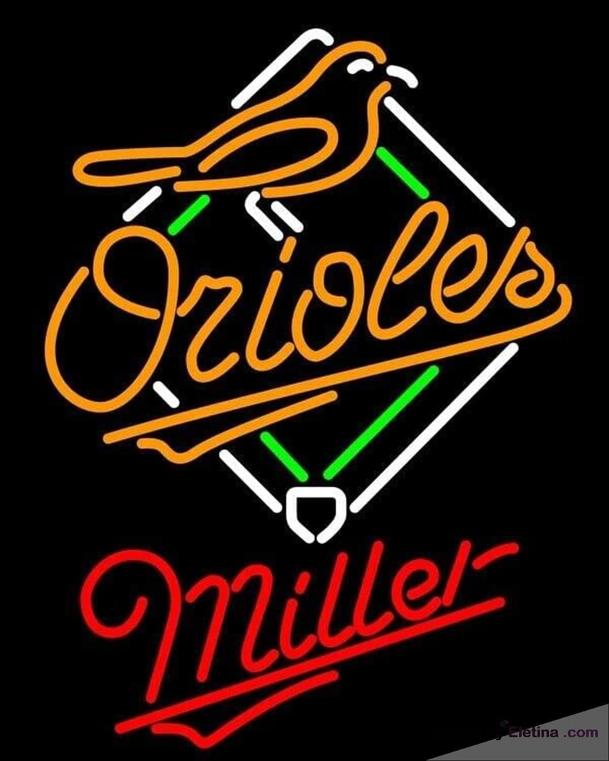 Neon Signs for Wall Decor " Vivid Crown Royals Baltimores Sports Team ...