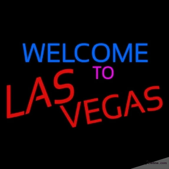 Neon Signs for Wall Decor Welcome To Las Vegas Handmade Art Sign Neon ...
