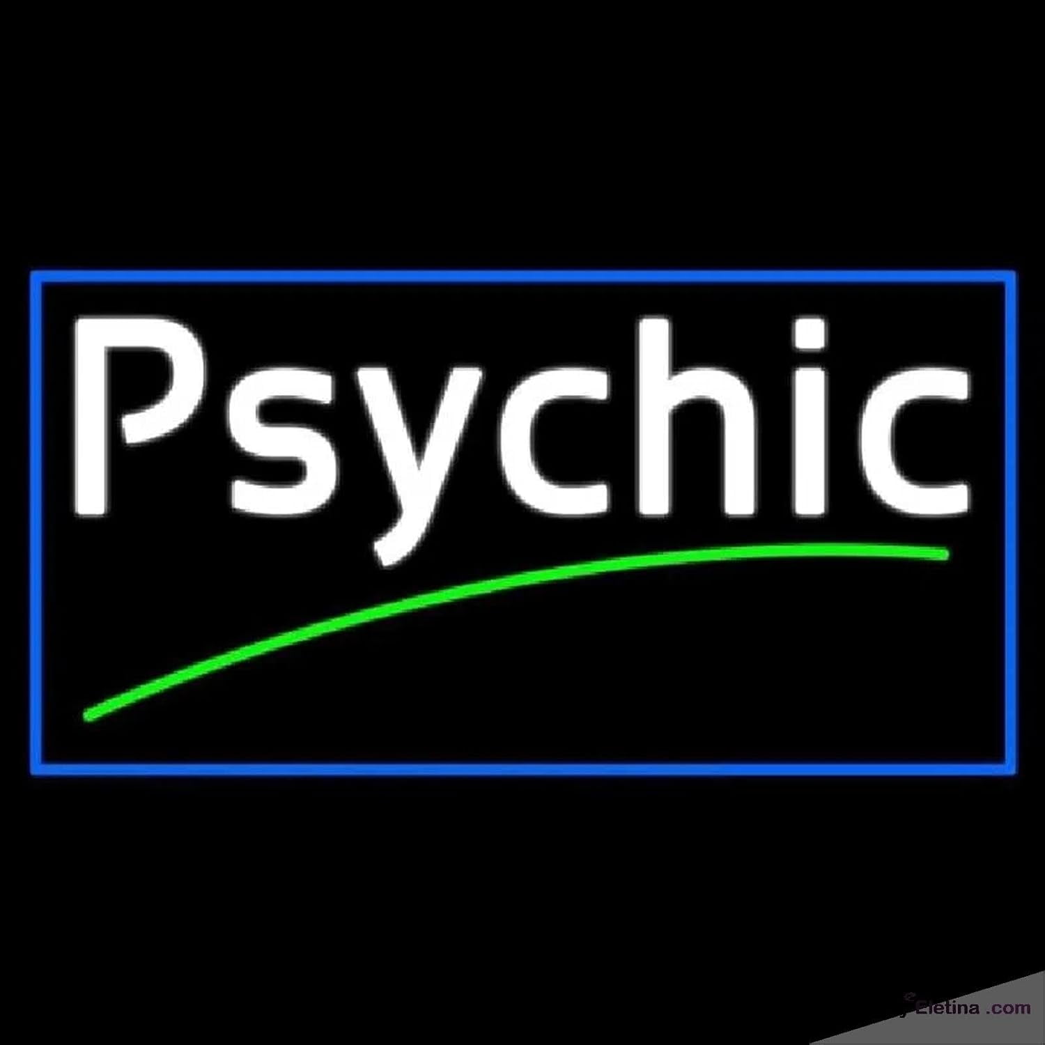 Neon Signs for Wall Decor White Psychic Green Line Handmade Art Sign ...