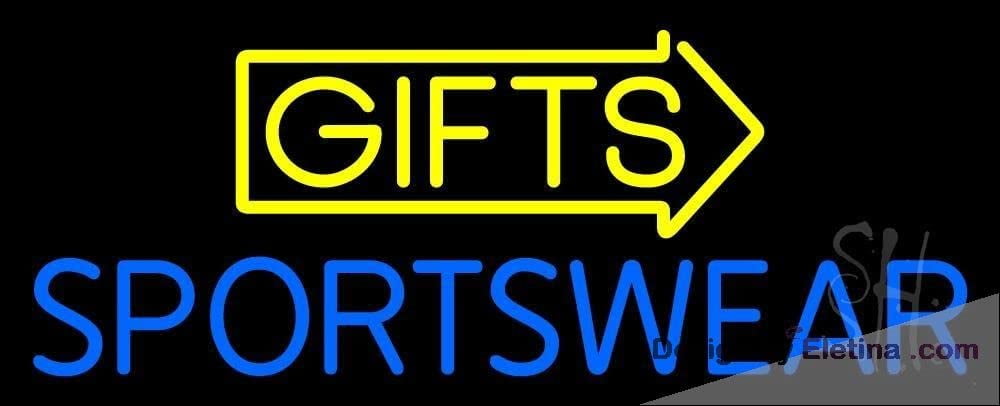 Neon Signs for Wall Decor Yellow Gifts Sportswear Sign Neon Led ...