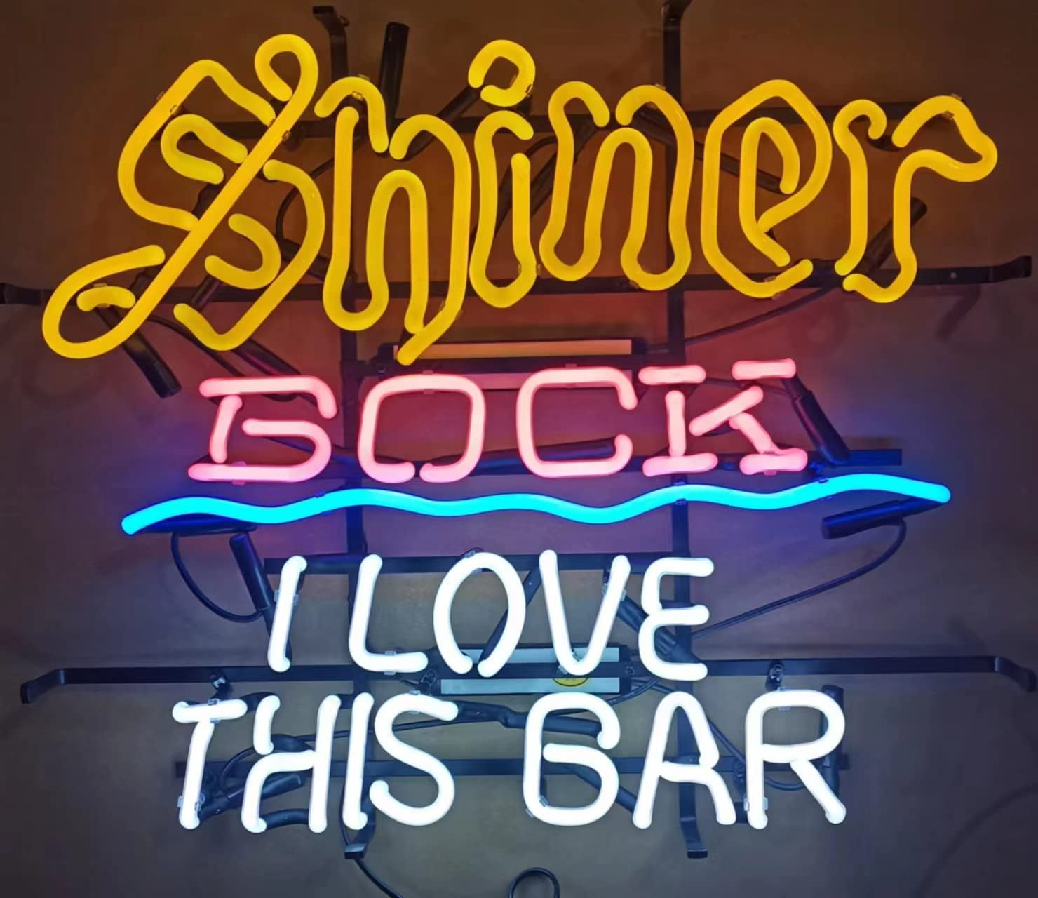Neon Signs for Wall Decor inin S Hiner B Ock Custom Handmade Led Tube ...