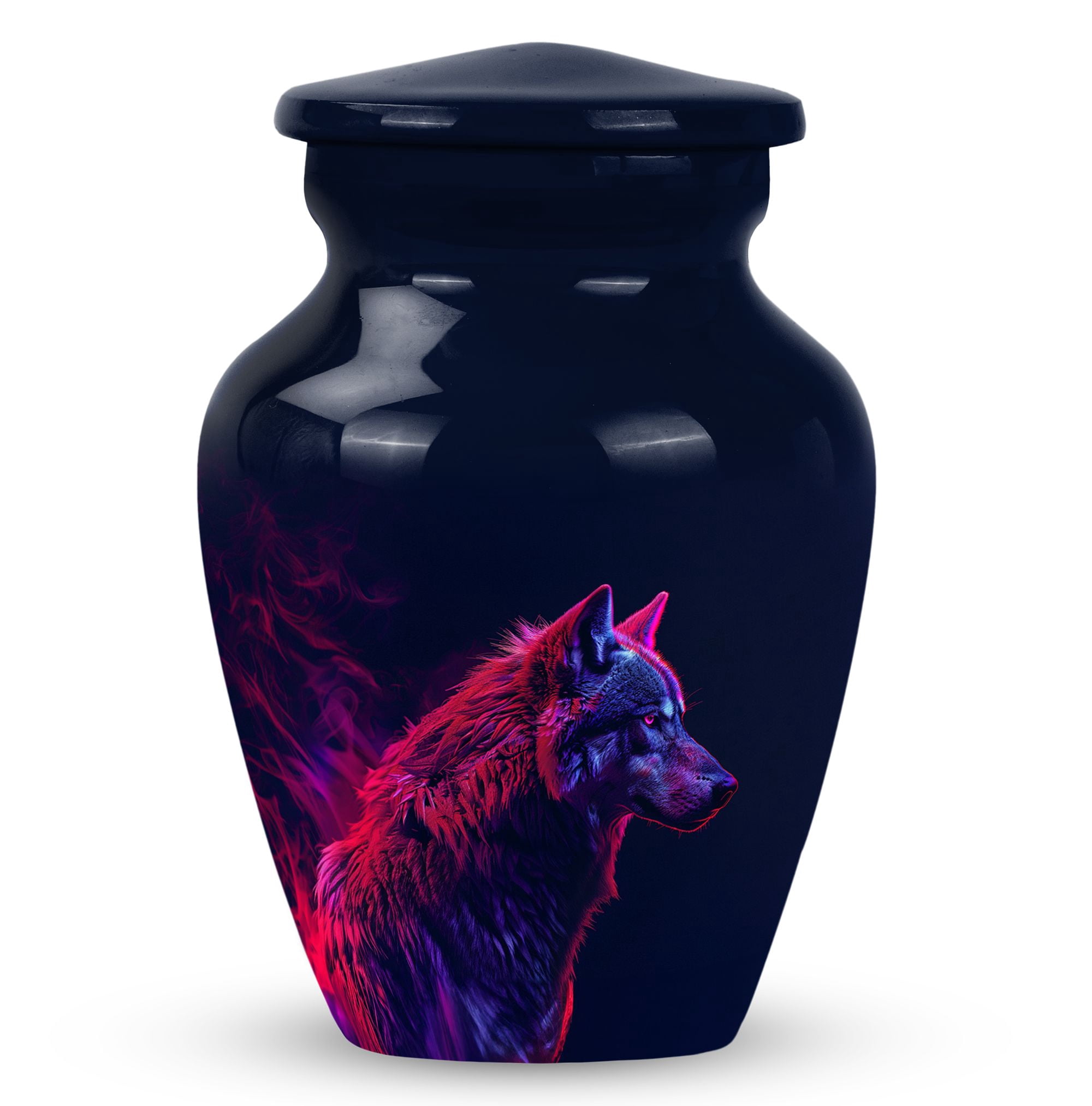 Neon Spirit Essence Small Urn For Ashes For Women - Funeral Ashes ...