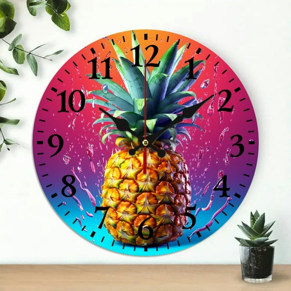 Neon Wall Clocks