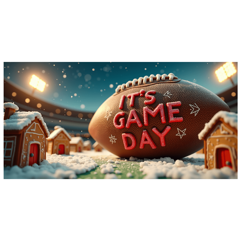 Neon Style Game Day Backdrop Banner Sports Event Decorations Party ...