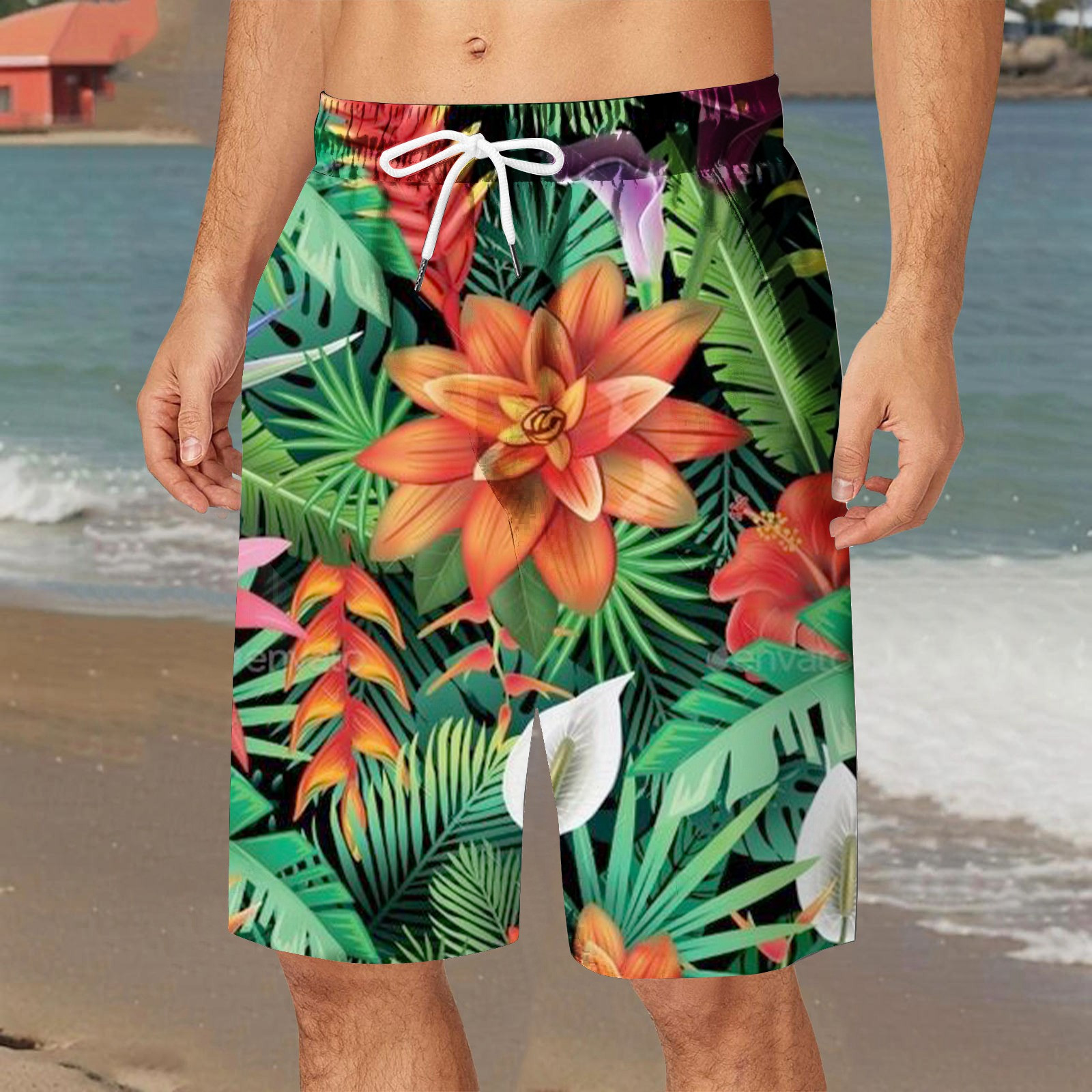 Neon Swim Trunks Men Compression Swim Bathing Boys Haves Suit Swimsuit ...