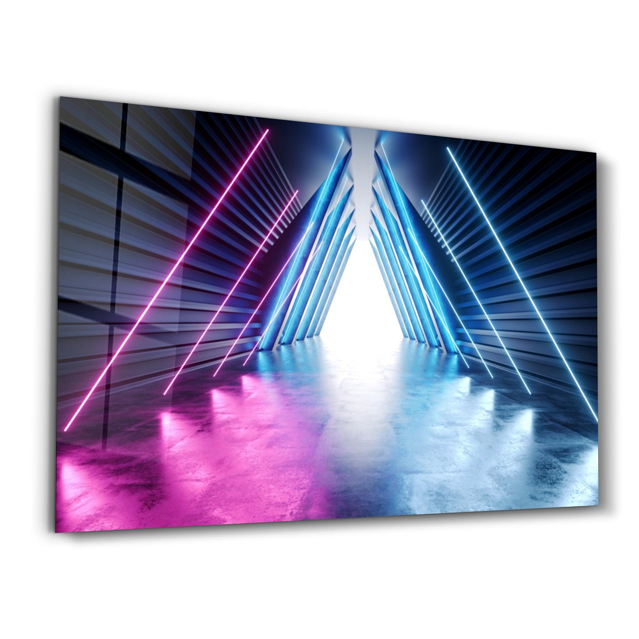 Neon Triona | Glass Wall Art - Walmart.com