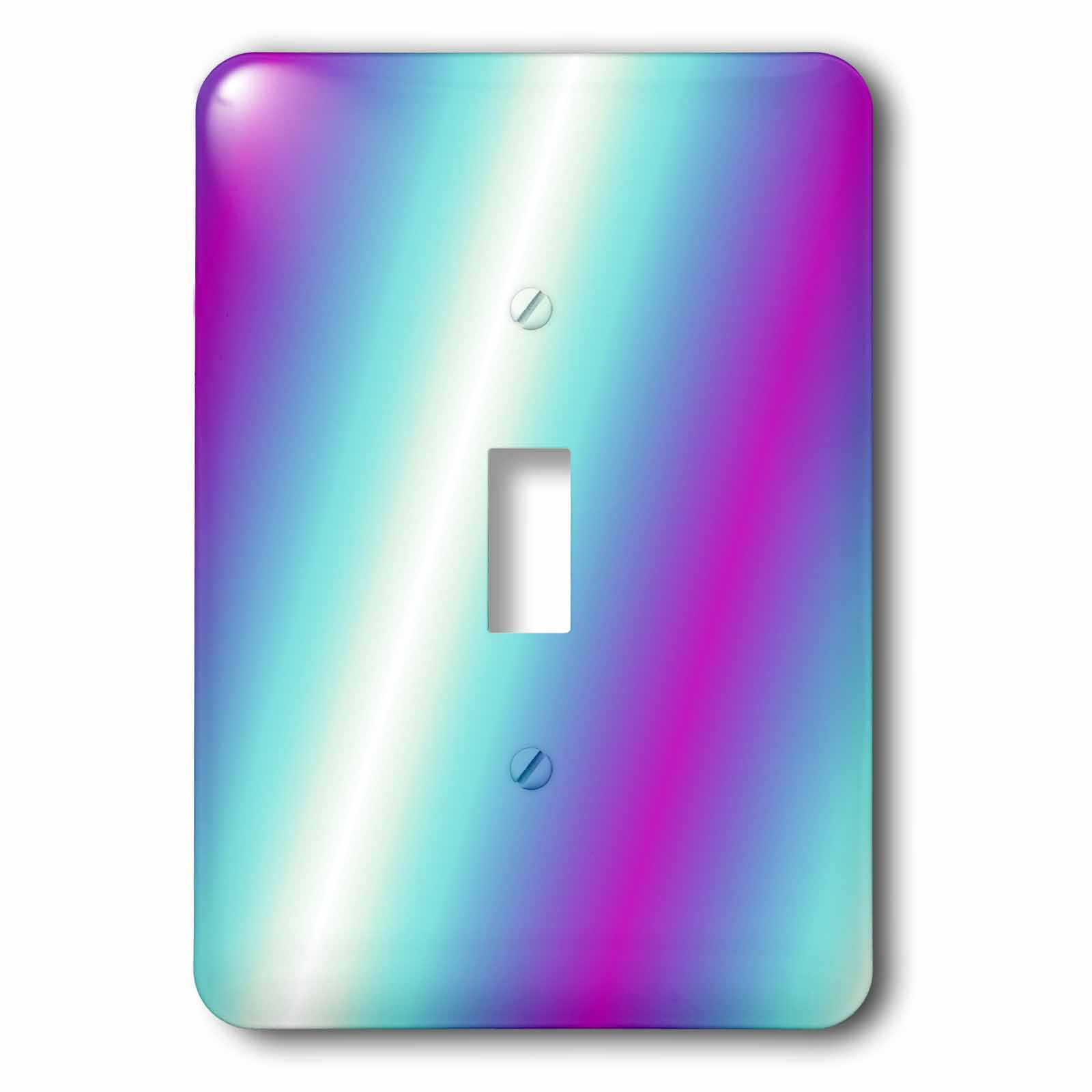 3dRose, Neon Turquoise to Purple, single toggle switch - Walmart.com