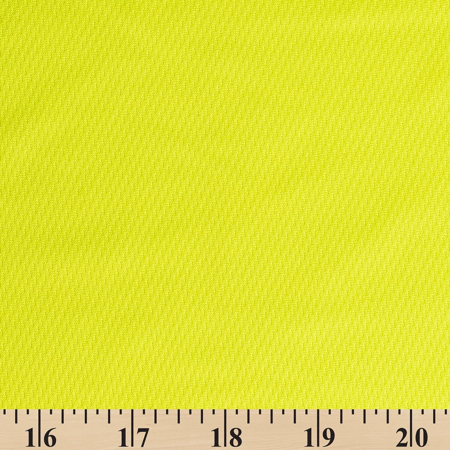 Neon Yellow DriCloth Microfiber Jersey Fabric Athletic Polyester ...