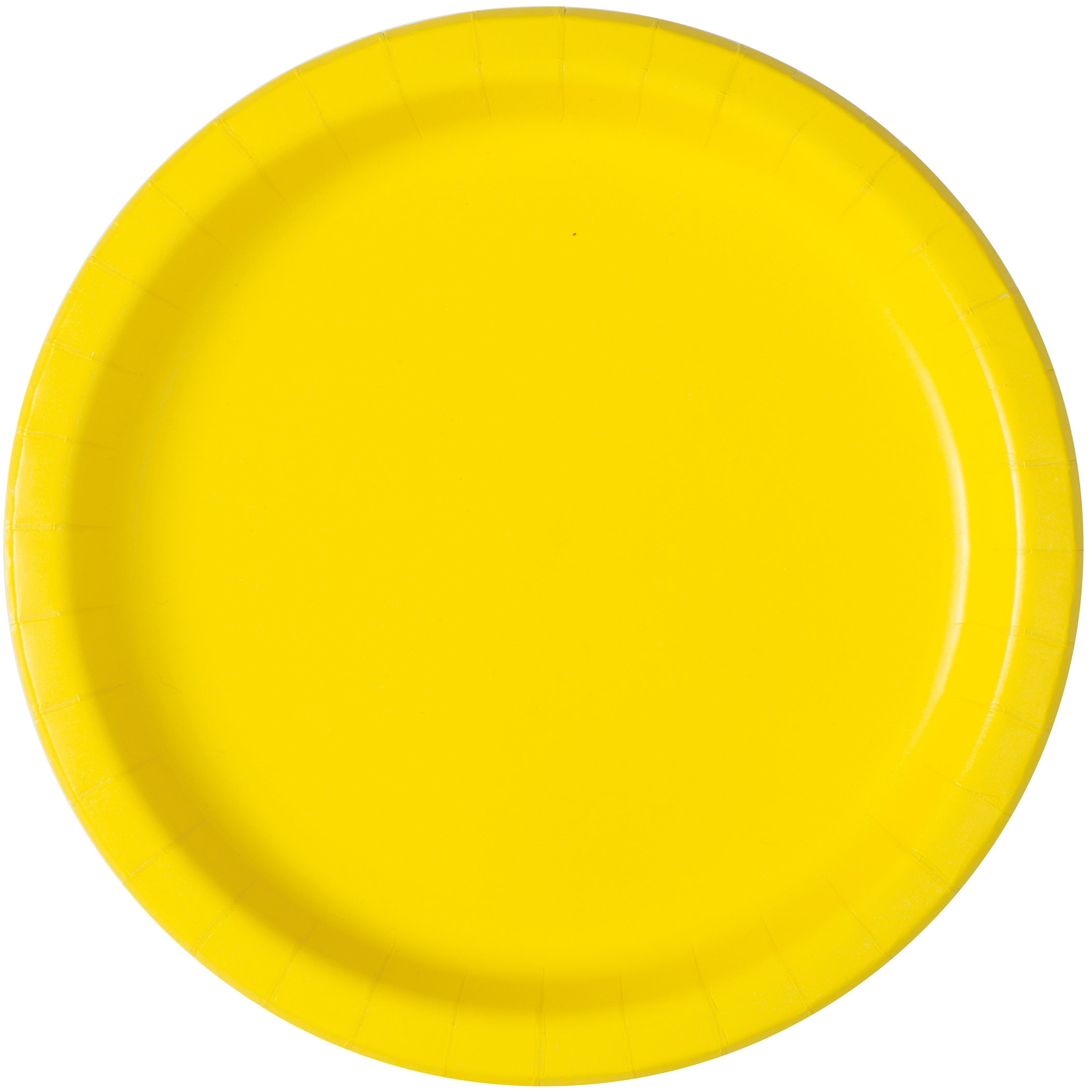 Neon Yellow Round 7" Dessert Plates, 8ct - Walmart.com