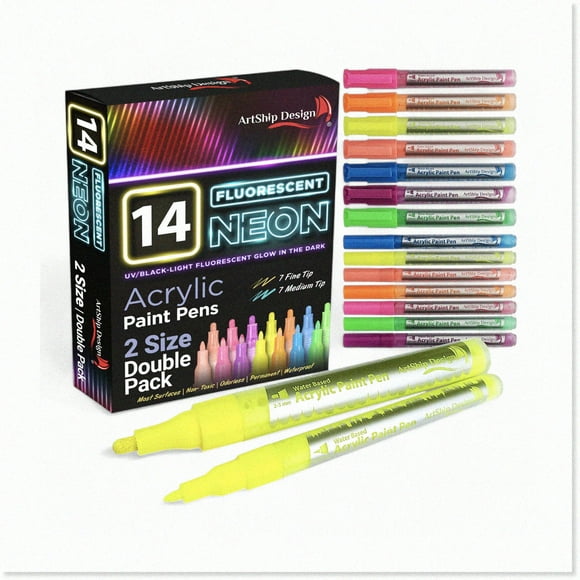 Glow In The Dark Markers
